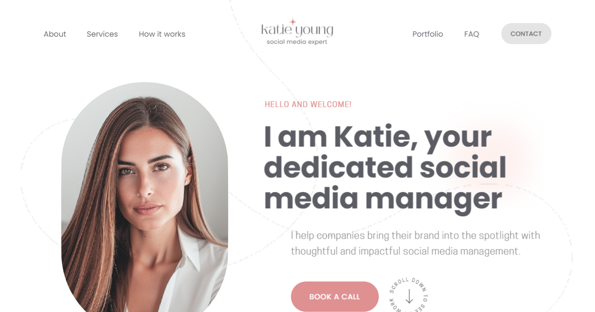 Social Media Manager Katie Young